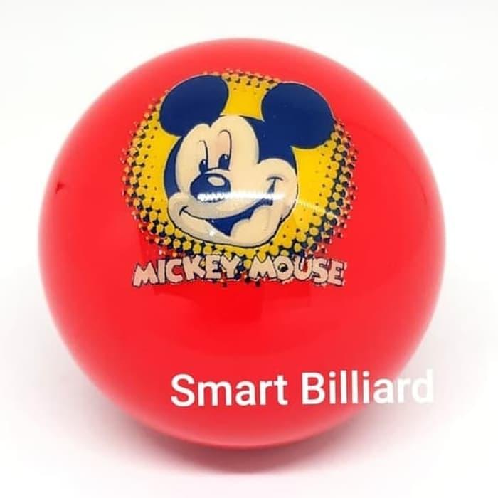 Aramith Billiard Ball Disney Edition - Mickey Mouse Bola Biliar Merah ...