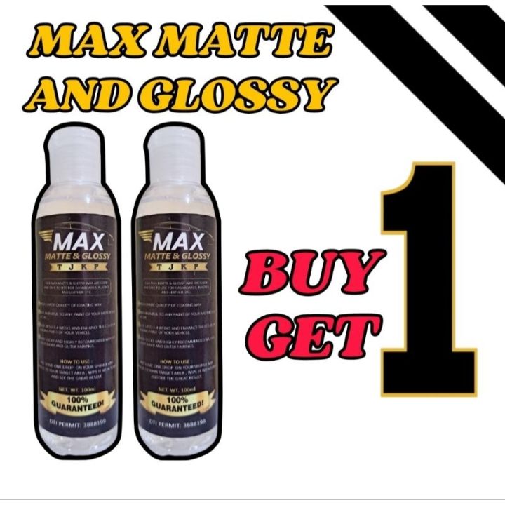 【High Quality】 MAX MATTE & GLOSSY (BUY 1 take 1) | Lazada PH