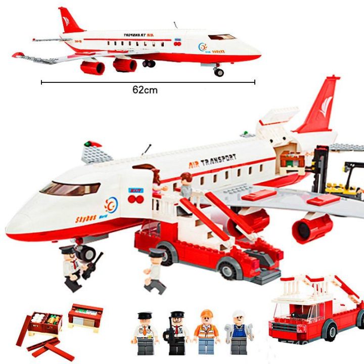 สินค้าใหม่ บล็อกตัวต่อเลโก้ เครื่องบินเมือง เครื่องบิน ขนาดใหญ่ ของเล่น ...