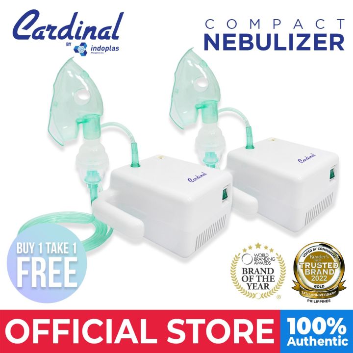 Indoplas Cardinal Compact Nebulizer - BUY 1 TAKE 1 | Lazada PH