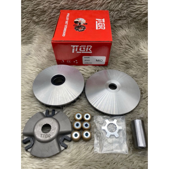 TTGR PULLEY SET For GY6/ MIO/ M3/ NMAX/ CLICK/ PCX160/ ADV150/ BEAT FI ...