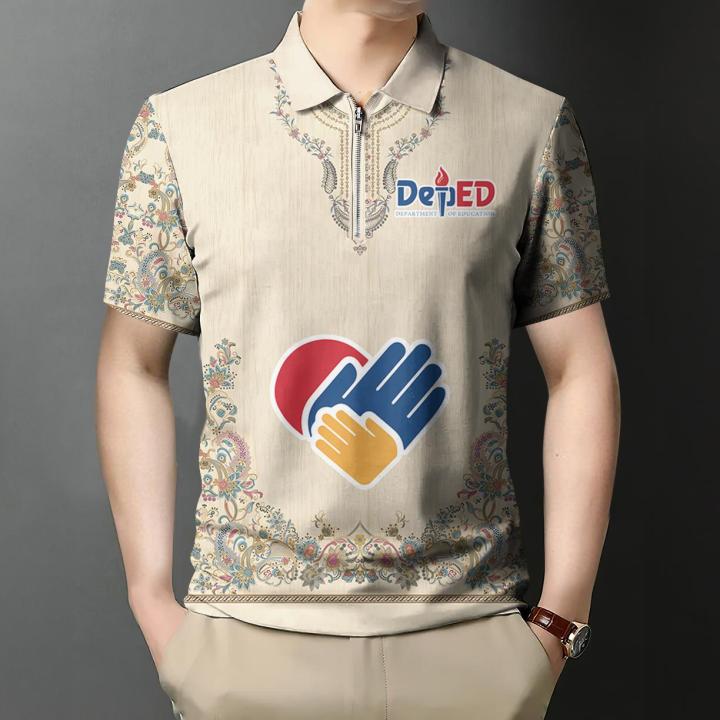 2025 Asian Attire For Men Deped Uniform For Men Matatag Teacher Day ...