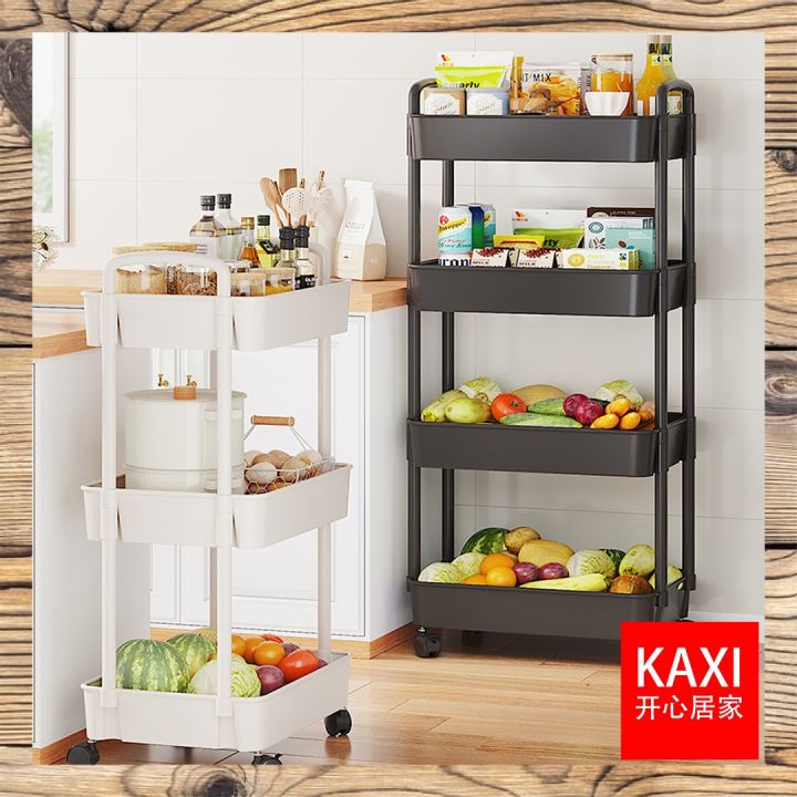 Floor-Standing Multi-Layer Trolley Racks Movable Multi-Function Storage ... Floor-Standing Multi-Layer Trolley Racks Movable Multi-Function Storage ...