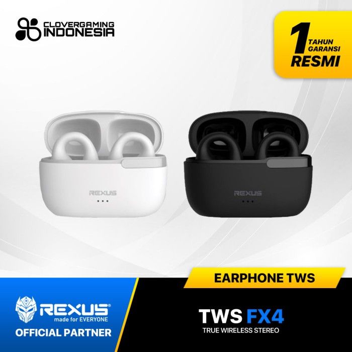 Rexus FX4 FX-4 TWS Earphone Wireless True Wireless Stereo Bluetooth ...