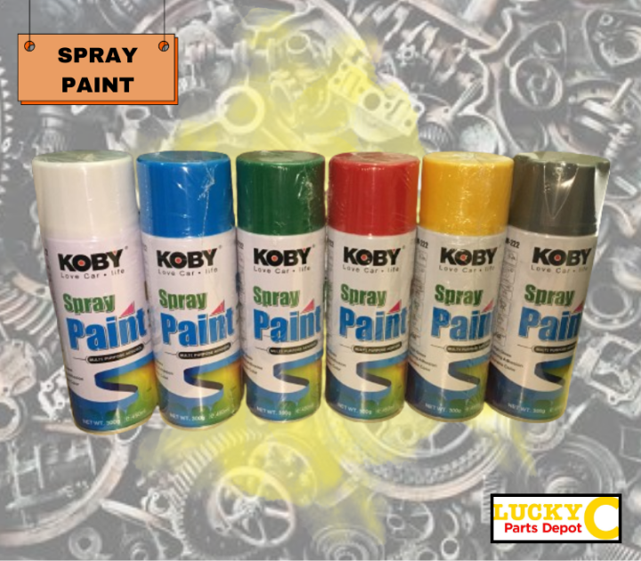 SPRAY PAINT (ASSORTED) | KOBY | COMMON | Lazada PH
