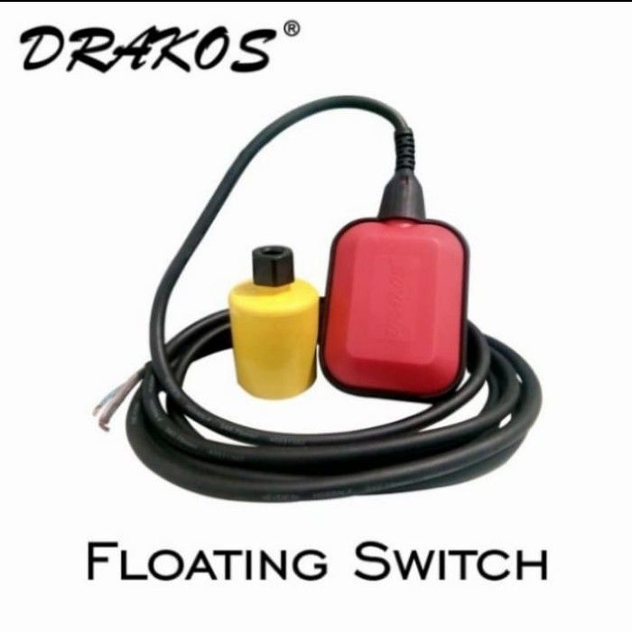 FLOATING SWITCH DRAKOS 2 METER FLOAT SWITCH OTOMATIS TOREN TANDON AIR ...