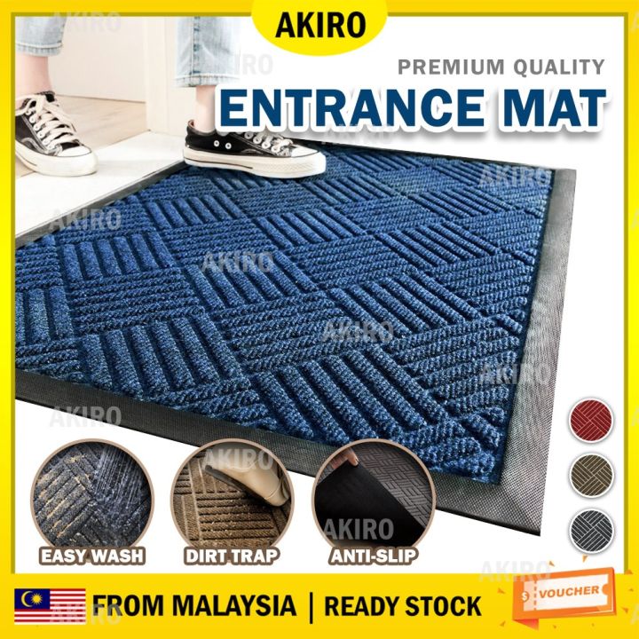 AKIRO Malaysia PREMIUM QUALITY Door Mat Non-Slip Entrance Floor Mat ...