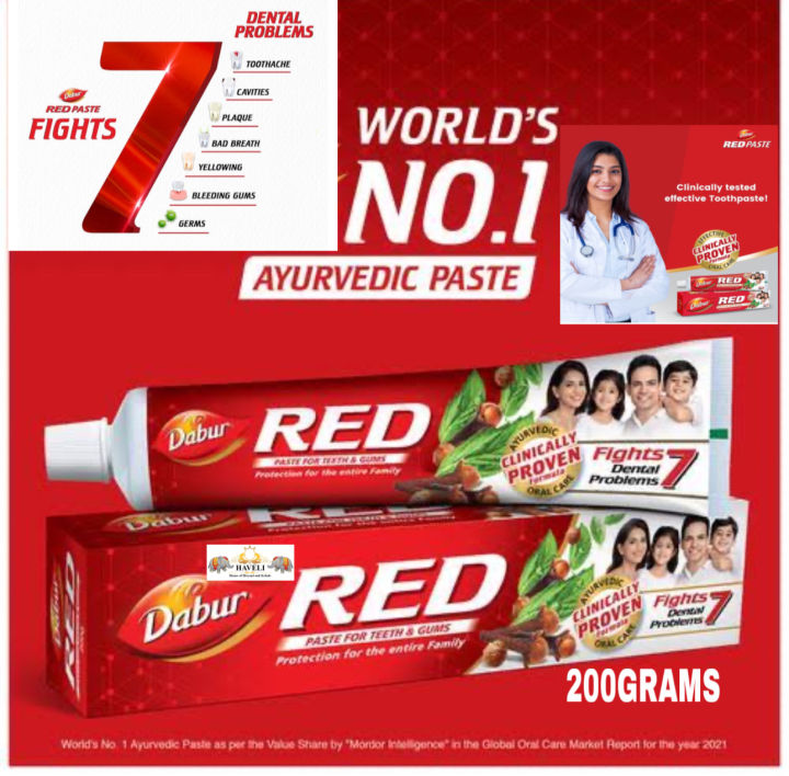 Dabur Red Paste One of the Best Ayurvedic Toothpaste for Bad Breath ...