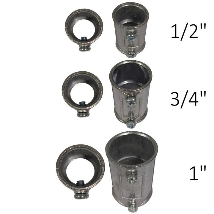 Electric Metallic Tube EMT Coupling 1/2" 3/4" 1" | Lazada PH