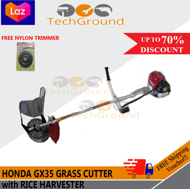 Honda Grass Cutter 4 Stroke GX35 with HARVESTER | Lazada PH