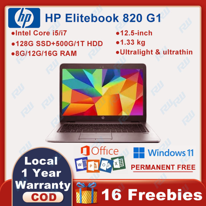 HP Laptop [Brand New] Elitebook 820 G1 [1 year Warranty] Intel Dual/Quad-Core i5/i7 8G/12G RAM ...