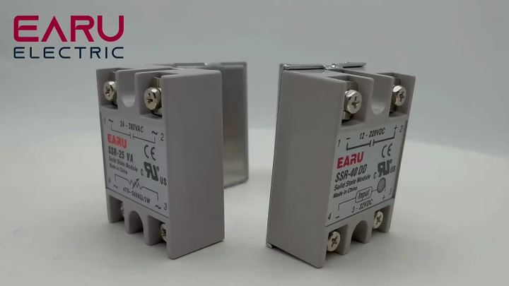SSR-60DD SSR-100DD SSR 60A 80A 100A Solid State Relay Module DC3-32V ...