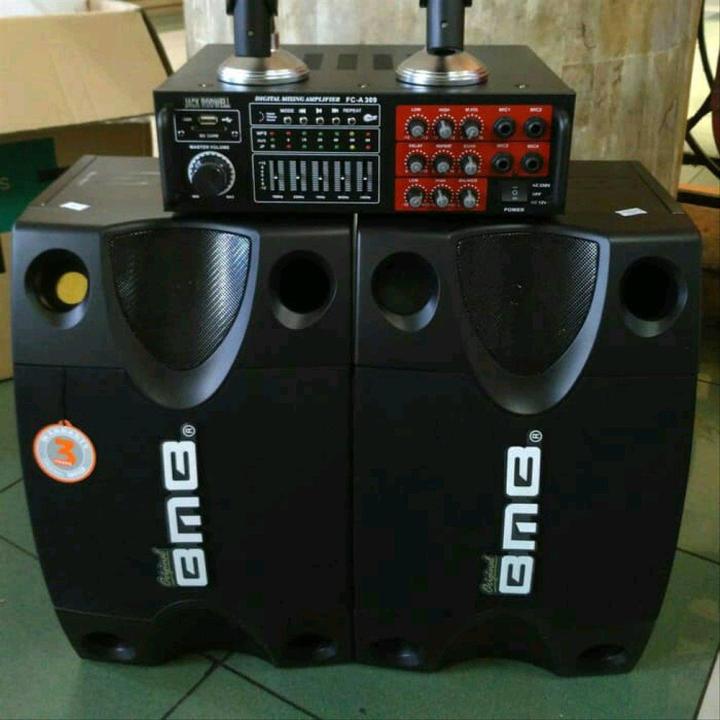 Promo paket sound system bluetooth bmb original paketan karaoke home ...