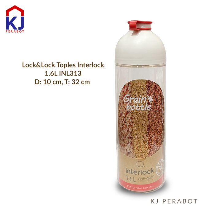 KJ Perabot - Lock&Lock Toples Interlock 1.6L INL313 | Lazada Indonesia