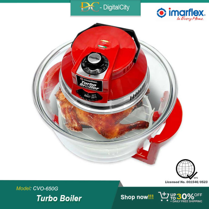 Imarflex Turbo Broiler 12L CVO-650G | Lazada PH
