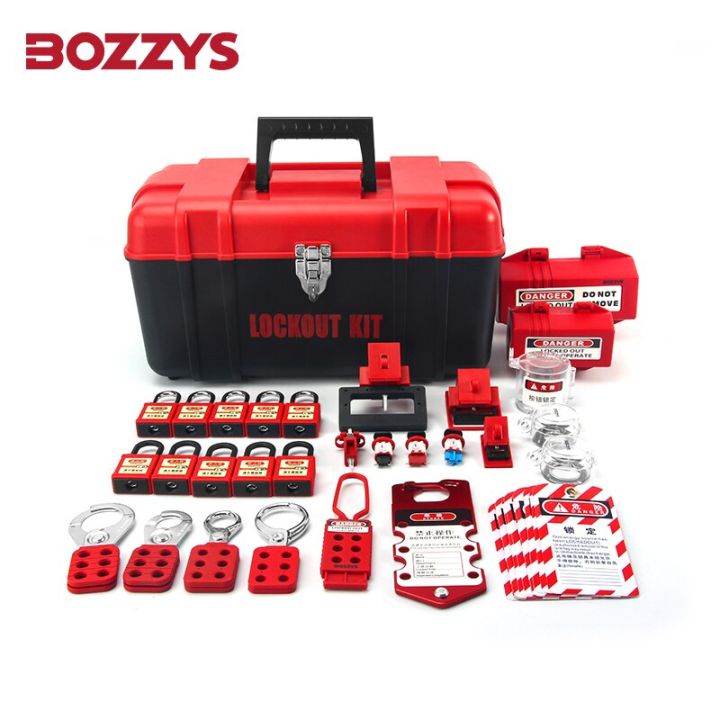 BOZZYS Safety Valve And Electrical Lockout Tagout Kit For Mechanical ...