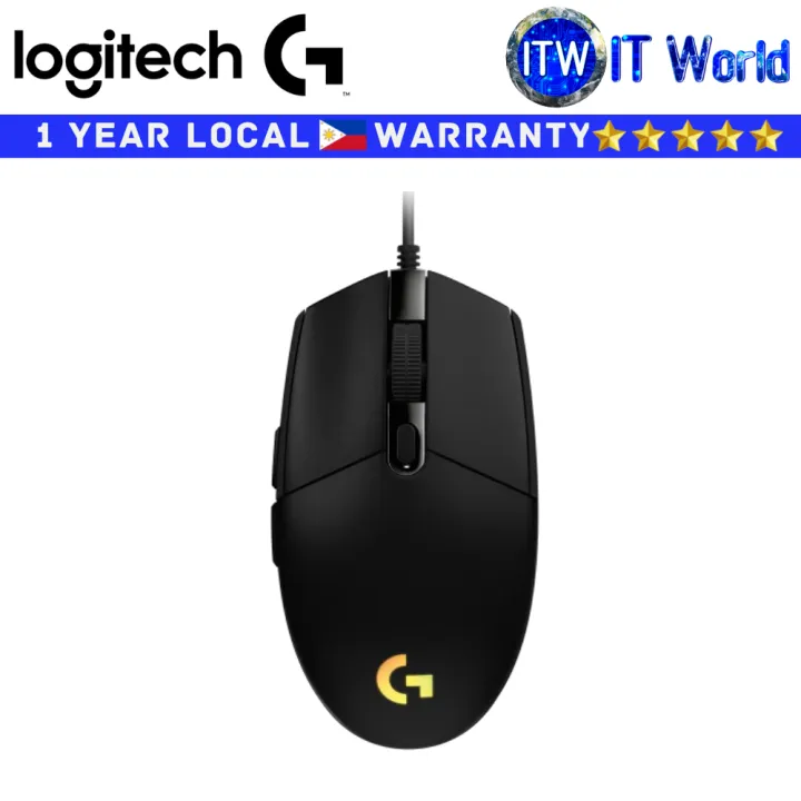 Itw | Logitech Wired Gaming Mouse G102 Lightsync RGB Black | Lazada PH