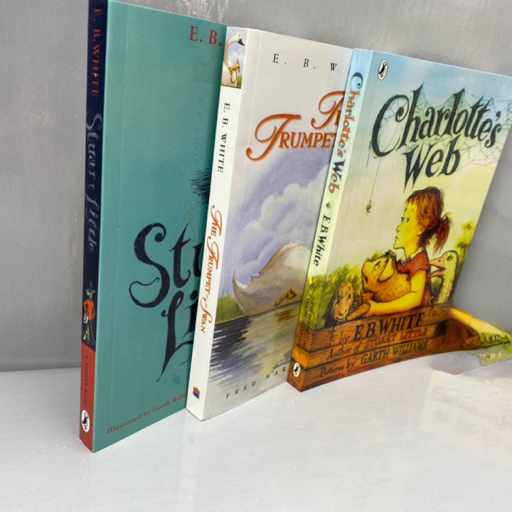 [3 books collection ] Charlotte's Web /the trumpet swan/ Stuart Little ...