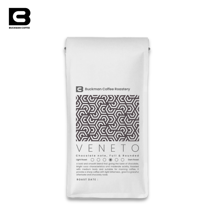 Buckman Veneto Roasted Coffee Beans Blend 500g (Whole Beans) | Lazada