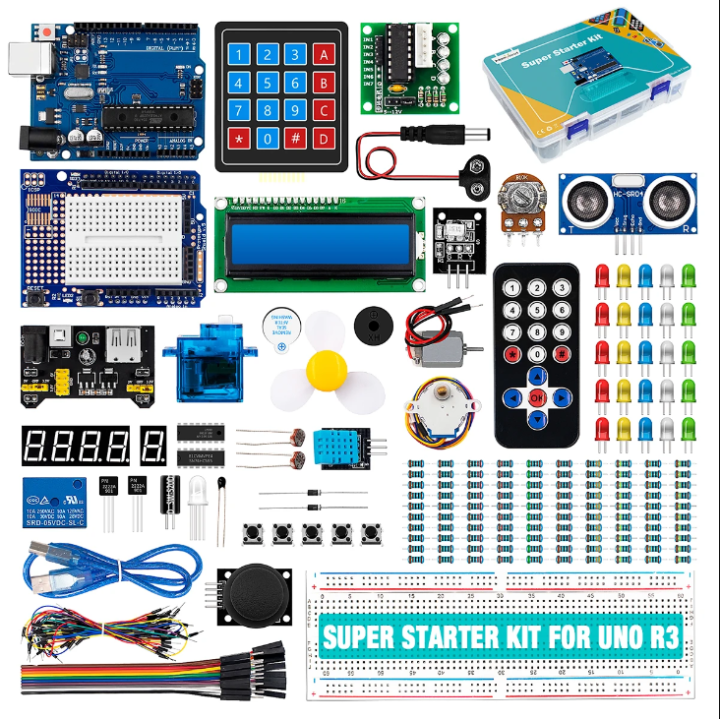 Super Starter Kit/Learning Kit for Uno R3 Projects Arduino with Tutorial 2022 / 2023 with PDF ...