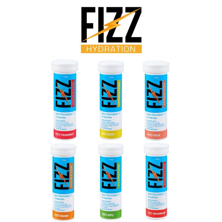 FIZZ HYDRATION SPORTS EFFERVESCENT TABLETS, SPORTS ELECTROLYTES, NO ...