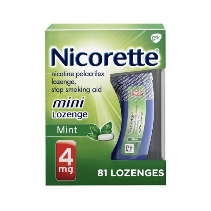 Nicorette 4mg Mini Lozenges Stop Smoking Aid Quit Smoking | Lazada PH