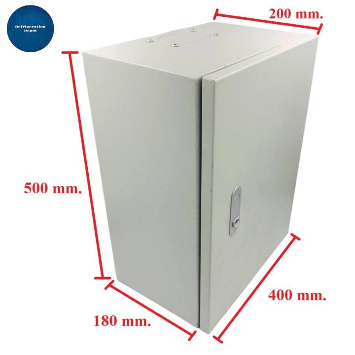 Metal Enclosure Control Panel Box (400mm x 200mm x 500mm) | Lazada PH