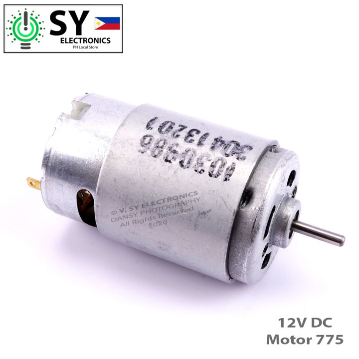 12V DC Motor 680mA 3V ~ 12V 3.8A High Speed Mid Torque 12VDC Dynamo ...