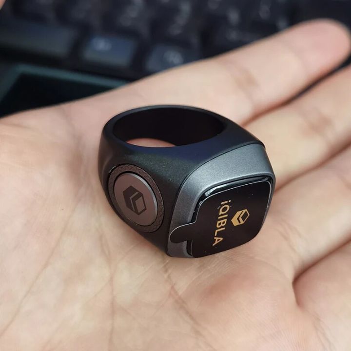 Smart Tasbih Tally Counter Ring for Muslims Zikr Digital Tasbeeh 5 ...