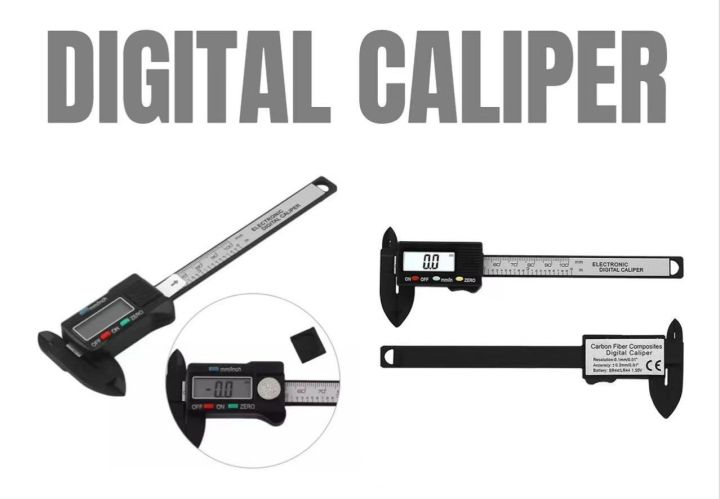 DIGITAL MEASURING CALIPER / LCD Electronic Measuring Tools | Lazada PH