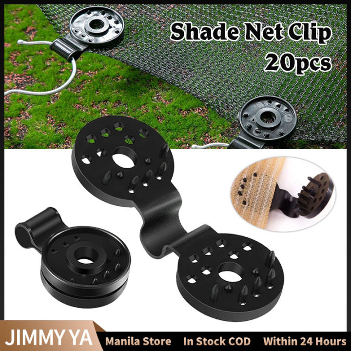 20pcs/set Garden Sun Shade Net Clip Tools Greenhouse Shade Cloth Fix ...