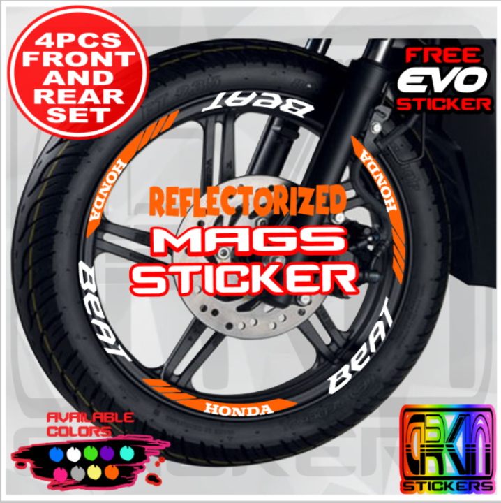 Beat Fi mag sticker Decal set 4 sides set | Lazada PH