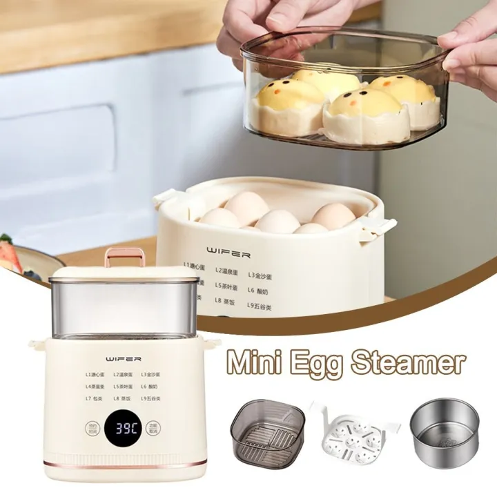 SUMMATION 9-in-1 Electric Egg Boiler Multifunctional 24-Hour Timing ...