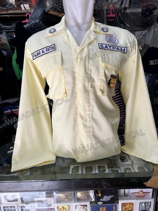 Atasan Kemeja Seragam PDL Satpam Terbaru Seragam PDL Security 2024 ...
