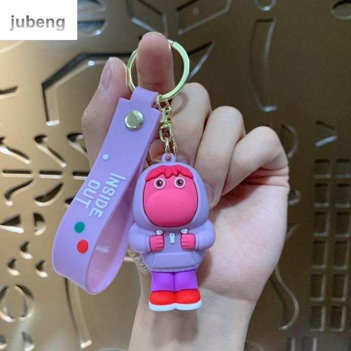 JUBENG ฟิกเกอร์การ์ตูน พวงกุญแจอะนิเมะ Inside Out 2 ความโศกเศร้า ตุ๊กตา ...