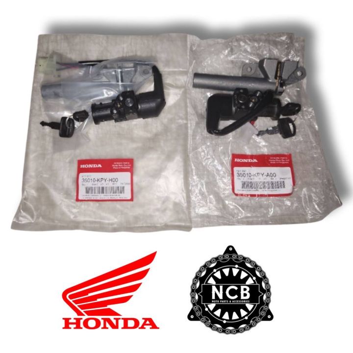 Genuine Honda key set for XRM RS125 / XRM 125 Trinity / XRM 125 Fi ...