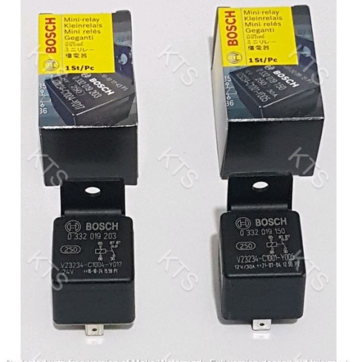 GENUINE BOSCH RELAY 12V 24V MADE IN PORTUGAL | Lazada PH
