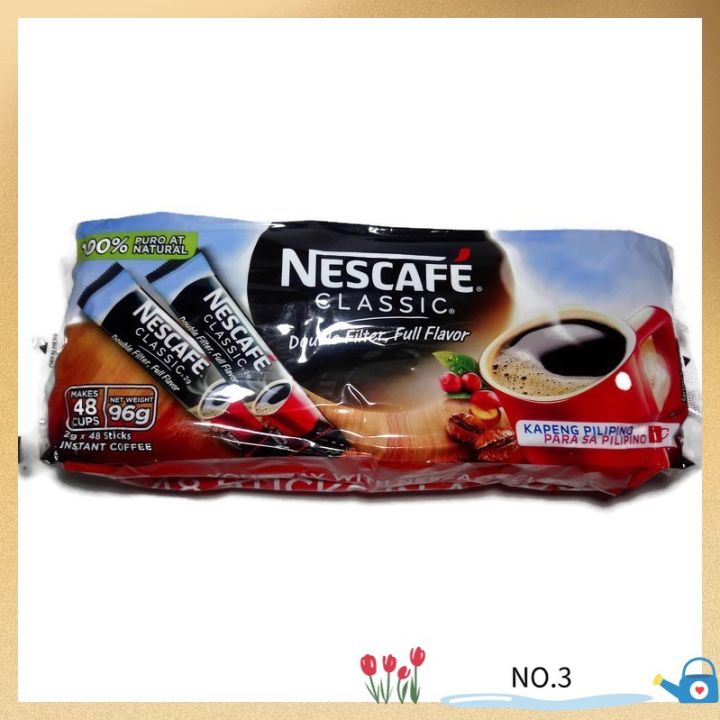 drink COD NESCAFE CLASSIC Instant Coffee Sticks 2g (48 Sticks)fruit ...