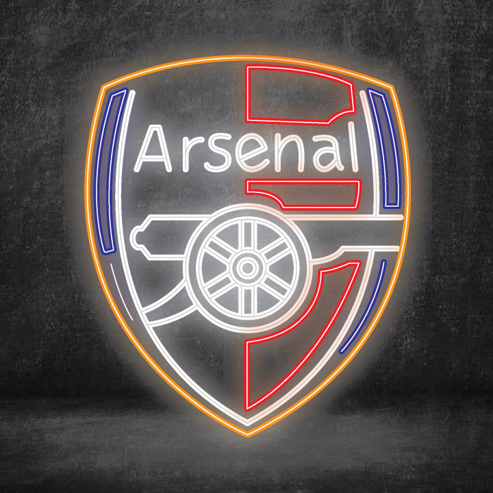 Plug & Play Neon Sign - ARSENAL LOGO | Lazada