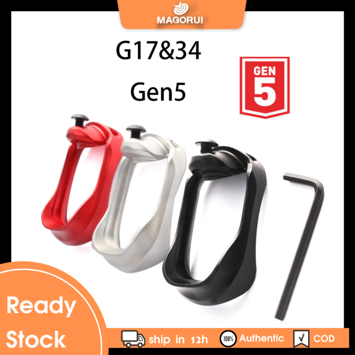 MAGORUI PRO Plus Aluminum Mag-well for Glock 17 & 34 Gen 5 | Lazada PH