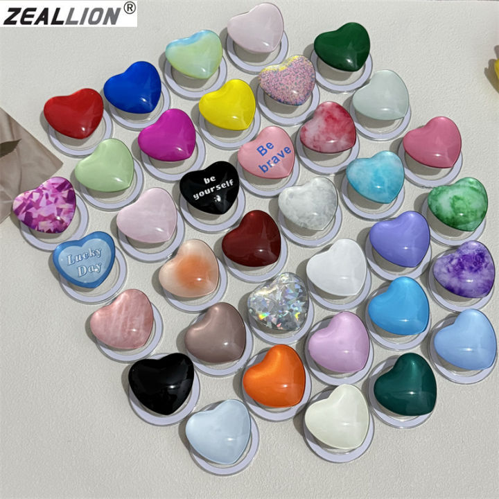 Zeallion Cute 3D Glossy Love Hearts Magsafe Phone Holder Grip Tok Griptok for Magsafe iPhone ...
