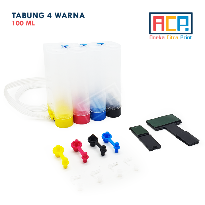 Tabung Infus Printer 4 Warna 100ml / Ink Tank - New | Lazada Indonesia