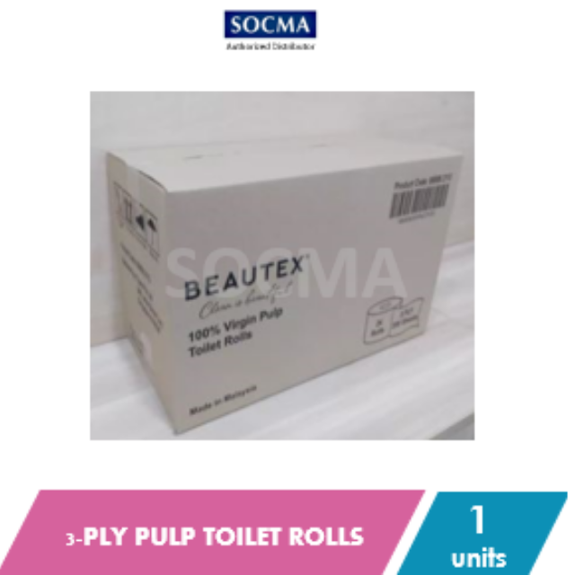 Beautex 3-PLY TOILET ROLL (Carton) [1] | Lazada