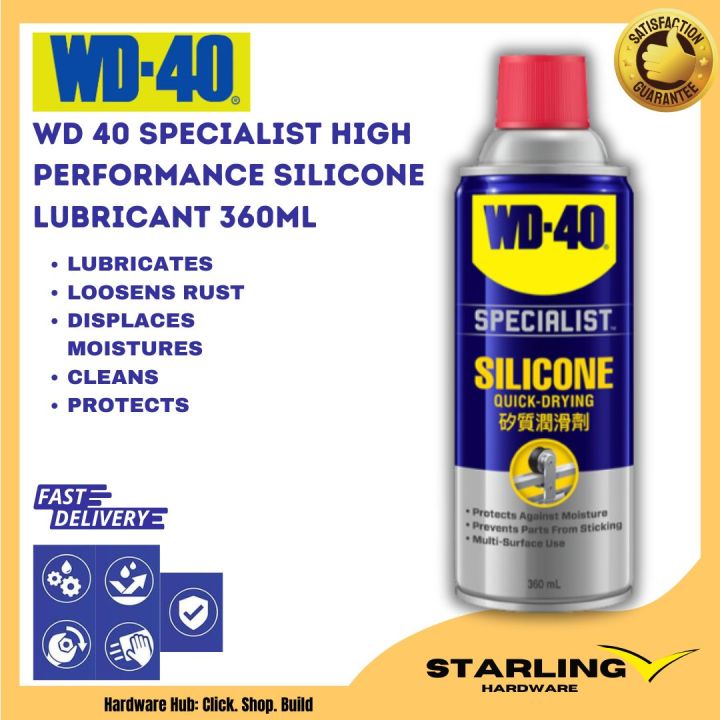WD 40 Specialist High Performance Silicone Lubricant 360mL | Lazada Singapore