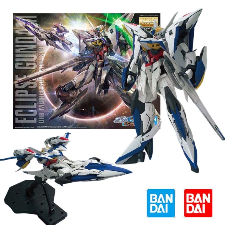 【100% ORIGINAL】Bandai MG 1/100 GUNDAM MVF-X08 SEED MSV ECLIPSE GUNDAM Maneuver Striker RAIJIN ...