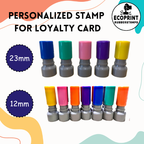 PERSONALIZED STAMP FOR LOYALTY CARD | Lazada PH