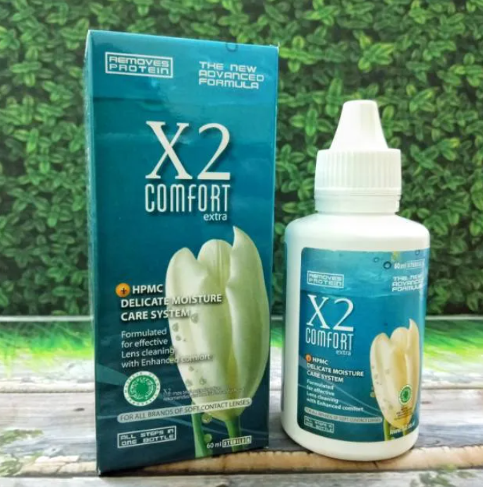 Air Softlens X2 60ml / Cairan Softlens X2 60ml / Cairan Softlens ...