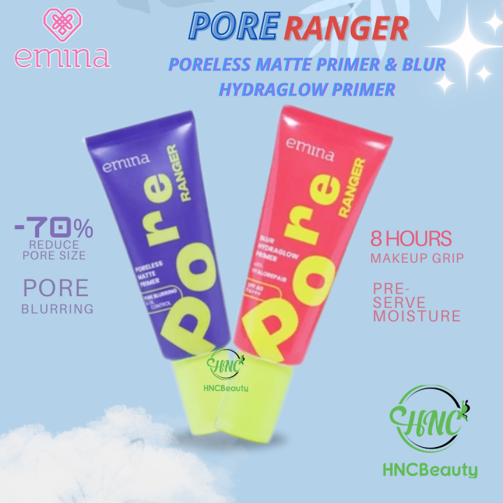 EMINA Pore Ranger Total Poreless Matte Pore Blurring & Oil Control ...