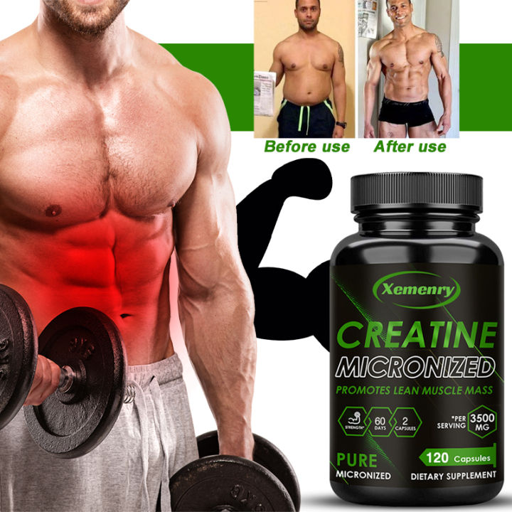 Micronized Creatine, เพิ่มประสิทธิภาพการกีฬา, ส่งเสริมมวลกล้ามเนื้อติด ...