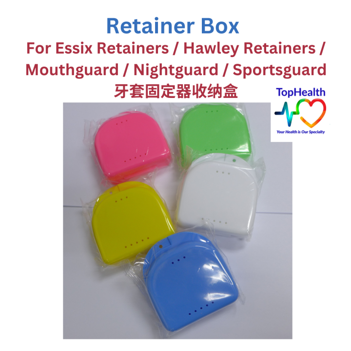 RETAINER BOX for Essix Retainers / Hawley Retainers / Mouthguard ...